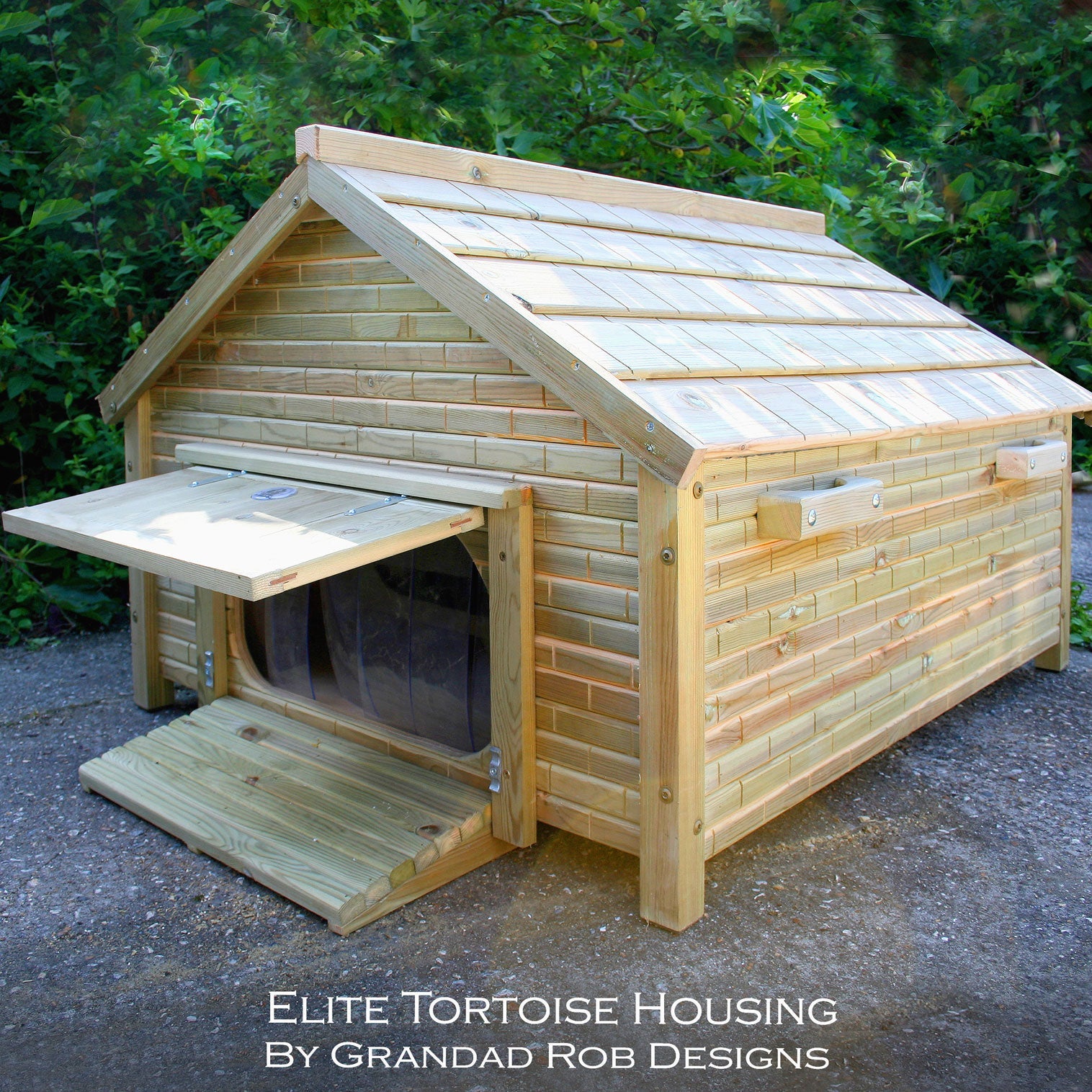 Tortoise Houses | 40 Years experience | Granddad Rob Designs – Granddad ...