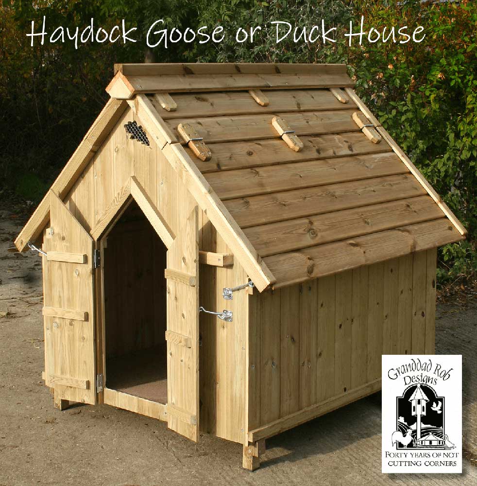 Goose & Duck Houses | 40 Years experience | Granddad Rob Designs ...