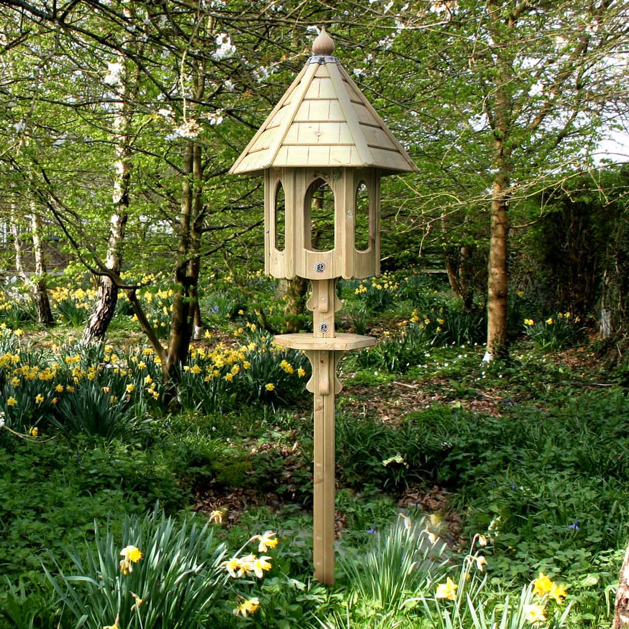Ascot Wooden Bird Table | Granddad Rob | Shop | Made In The UK ...