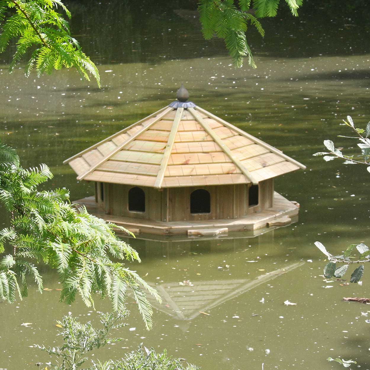 Floating Duck Nest | Handmade animal housing | Granddad Rob | Shop | 40 ...