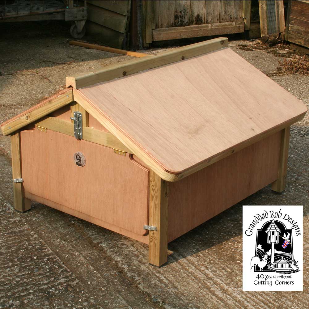 Large Wooden Tortoise Cabin House | Marine Ply | Granddad Rob Designs ...