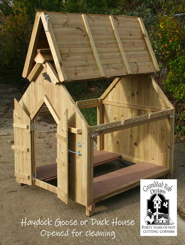 Goose & Duck Houses | 40 Years experience | Granddad Rob Designs ...